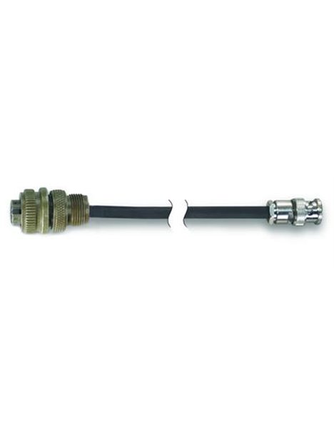 Cable for uni-axial piezoelectric sensors